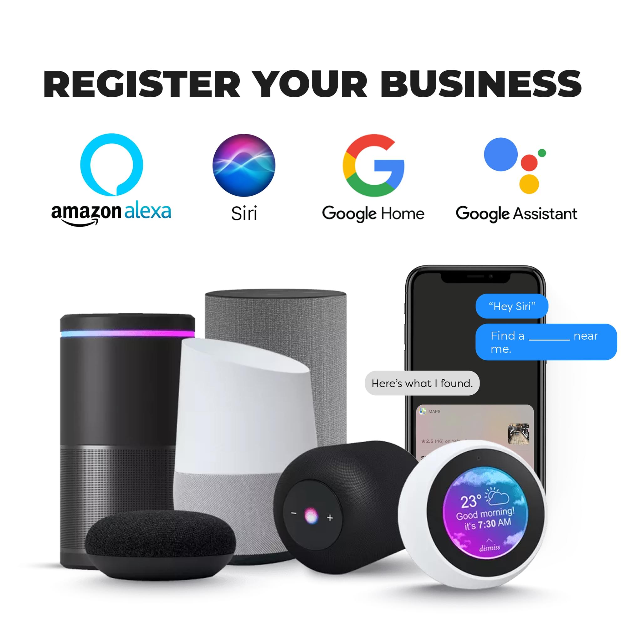 Voice Search Registration - Register Your Business